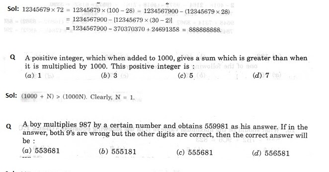 Number System Important Questions with Solution - Aptitude