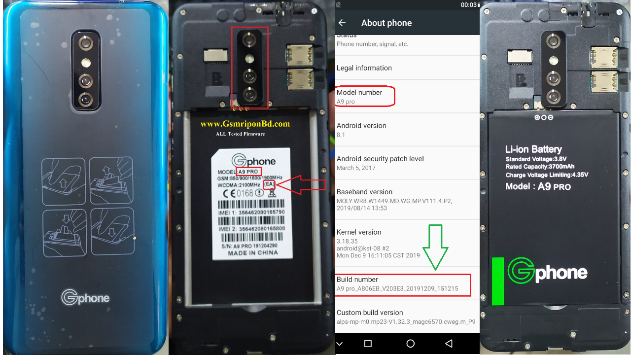 Gphone A9 Pro (EA) Flash File - Mobile Solution