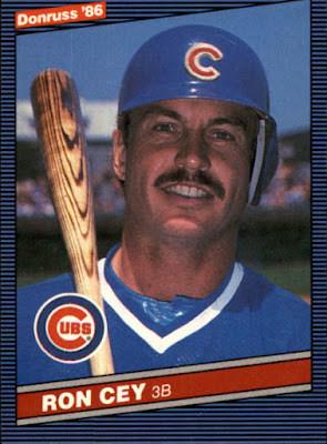 80's Cubs Cards: 1986 Donruss Chicago Cubs Checklist
