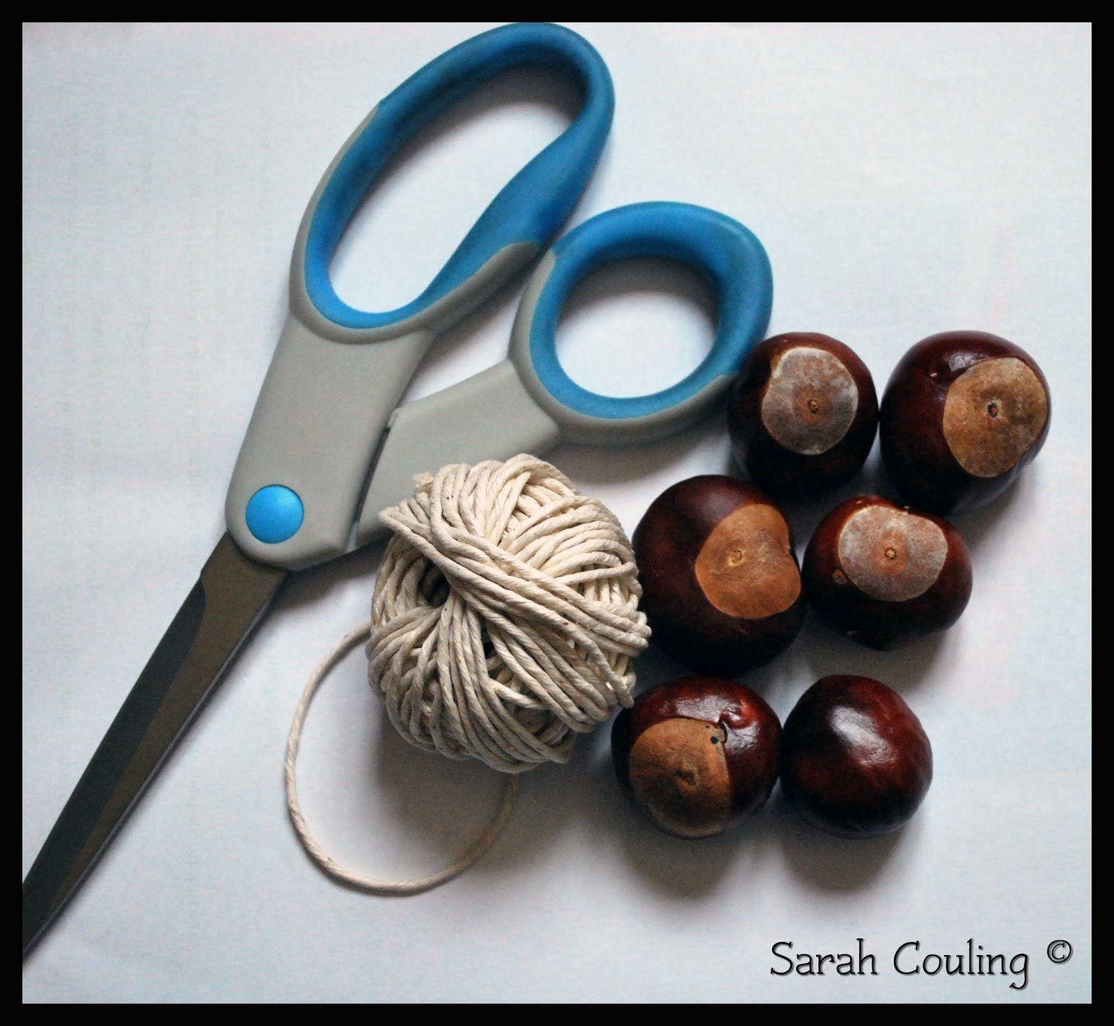 Going Conkers! Conker Decoration tutorial. - Sarah's Creative Outlet