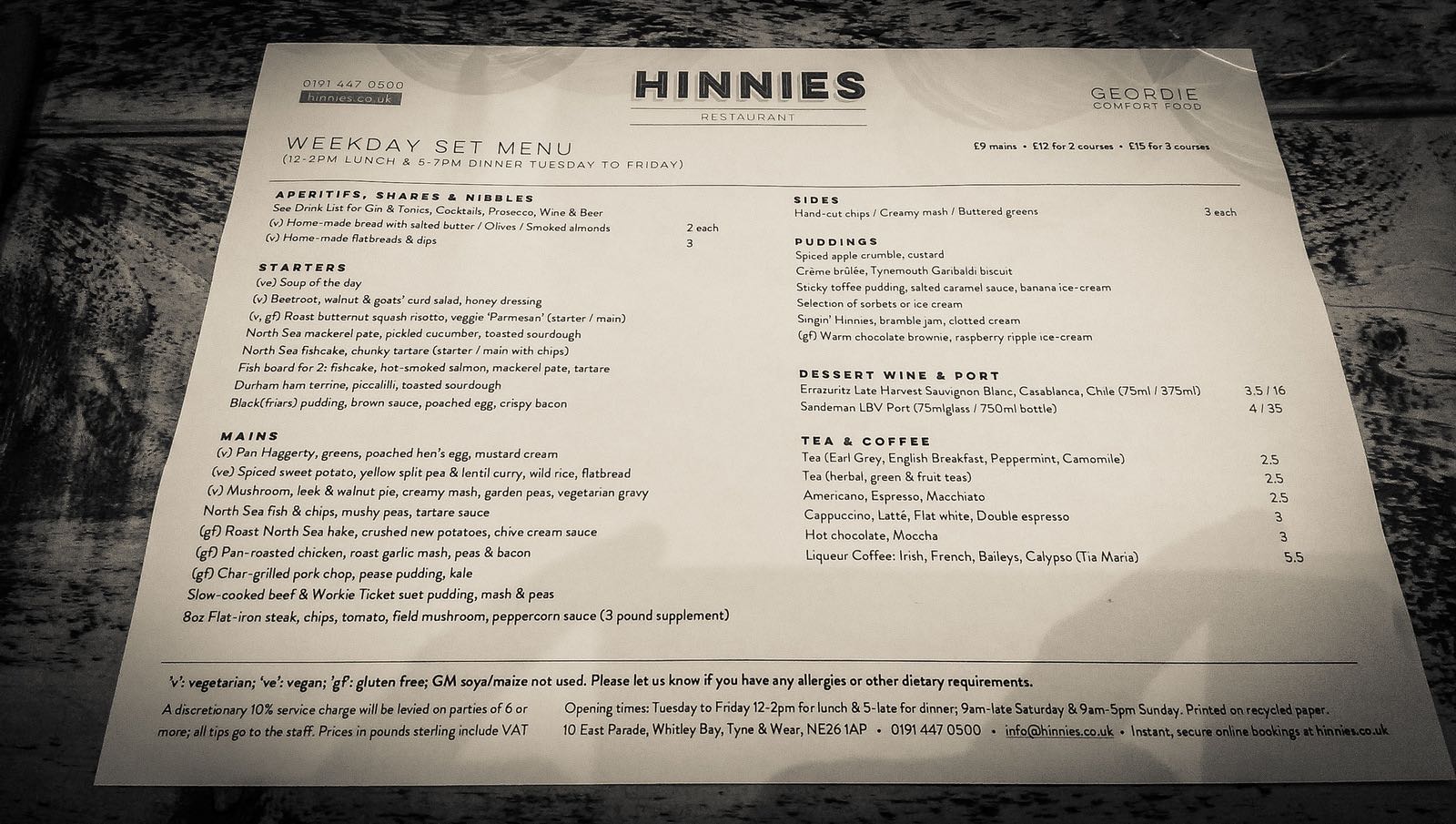 The Secret Diner: Hinnies