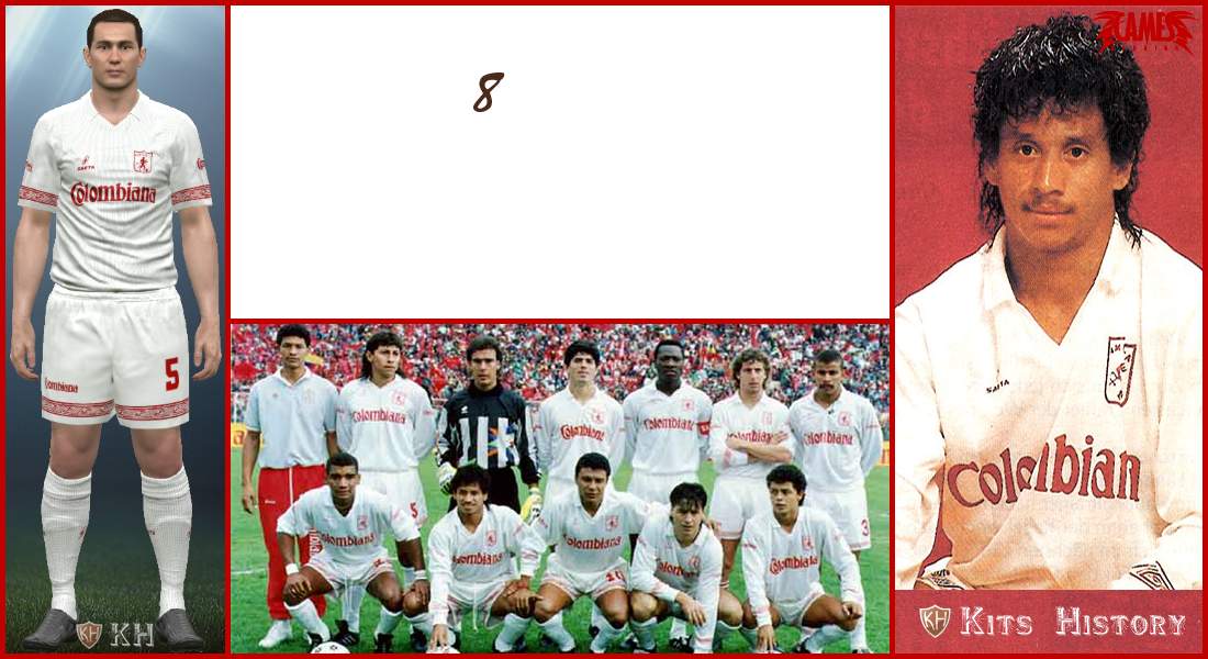 JulianCames Kits History: América de Cali - 1992-I