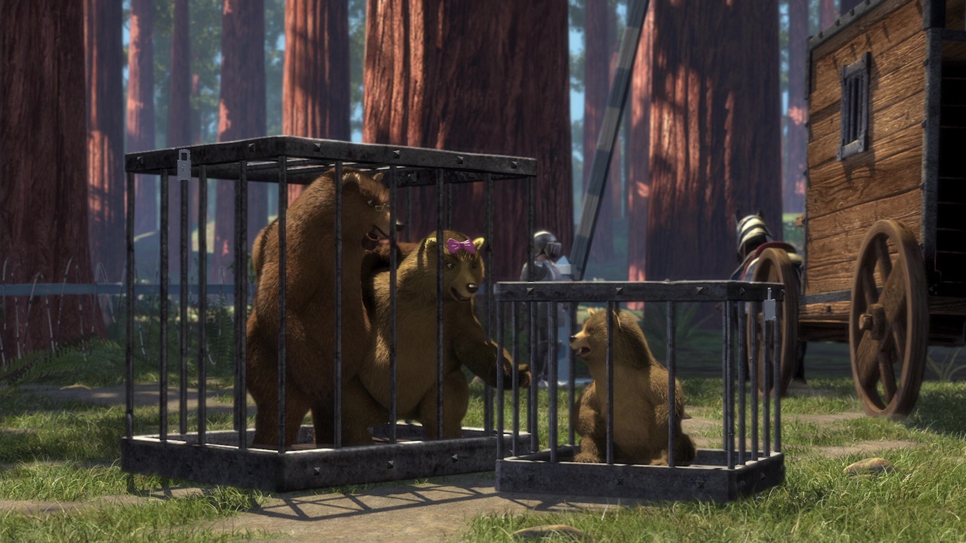 TiranosaurioShrek: El secreto de la mamá osa en Shrek 1