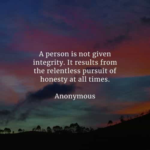 70 Integrity quotes that'll inspire uprightness out of you