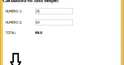 Calculadora en Java Simple (NetBeans) - CódigoJavaLibre
