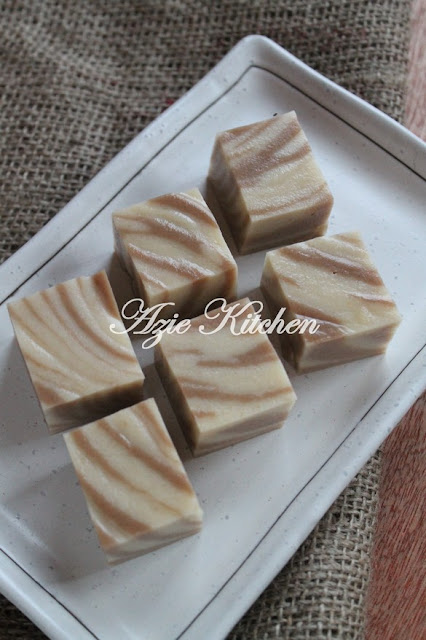 Puding Roti Milo Yang Sedap - Azie Kitchen