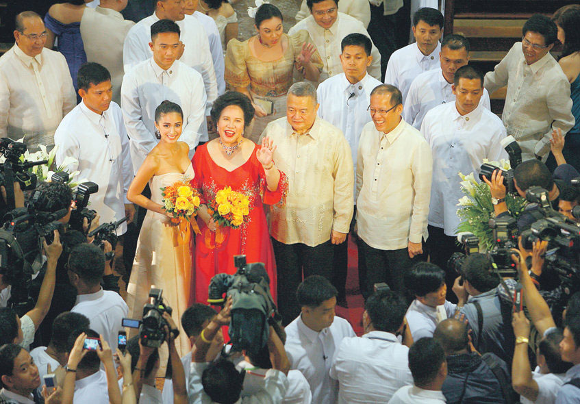 Miriam Defensor Santiago and her Husband Wedding (Pictures)