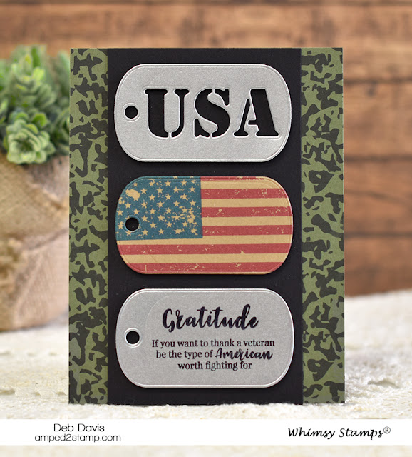 Gratitude - Thank a Veteran - NewAmped2Stamp