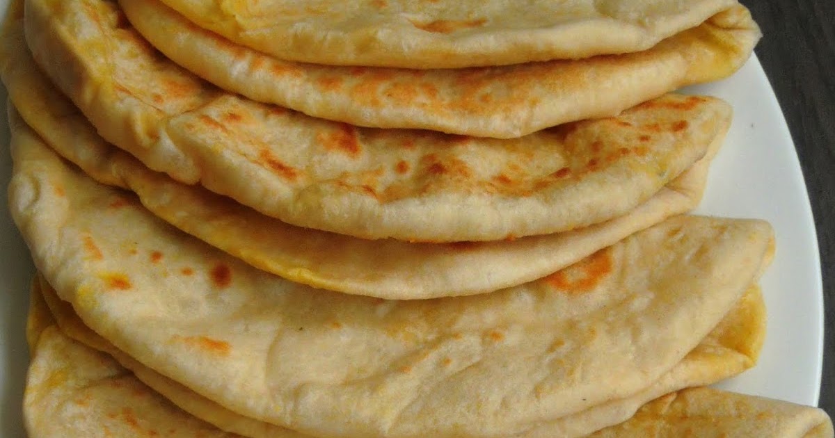 Priya's Versatile Recipes: Dhalpuri Roti/Trinidadian Dal Stuffed Flatbread