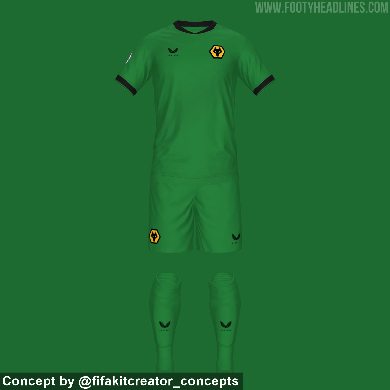 Castore Wolves 21-22 Concept Kits - Footy Headlines