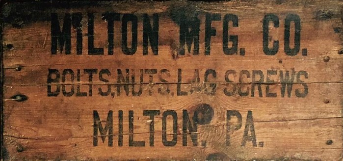 Valley Girl Views: Milton Manufacturing, Milton PA