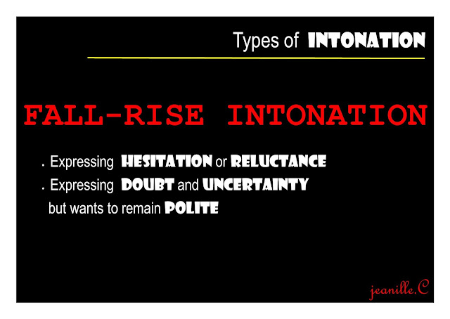 jcogtas: KINDS OF INTONATION