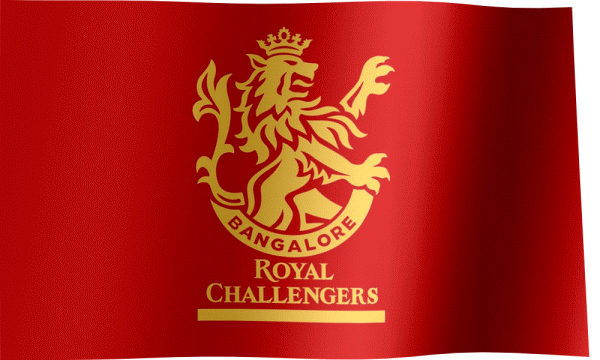 Royal Challengers Bangalore Fan Flag (GIF) - All Waving Flags