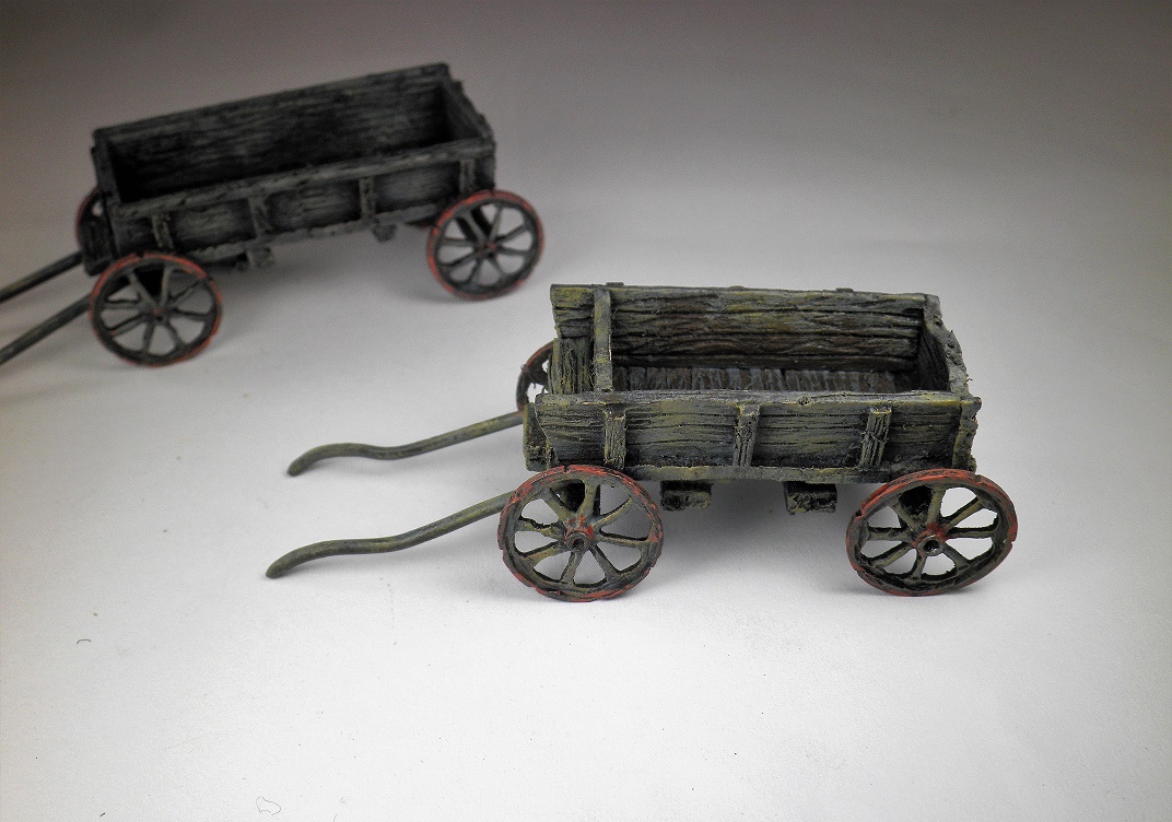 JOHN BOND's WARGAMING STUFF: SCATTER TERRAIN: carts and wagons.
