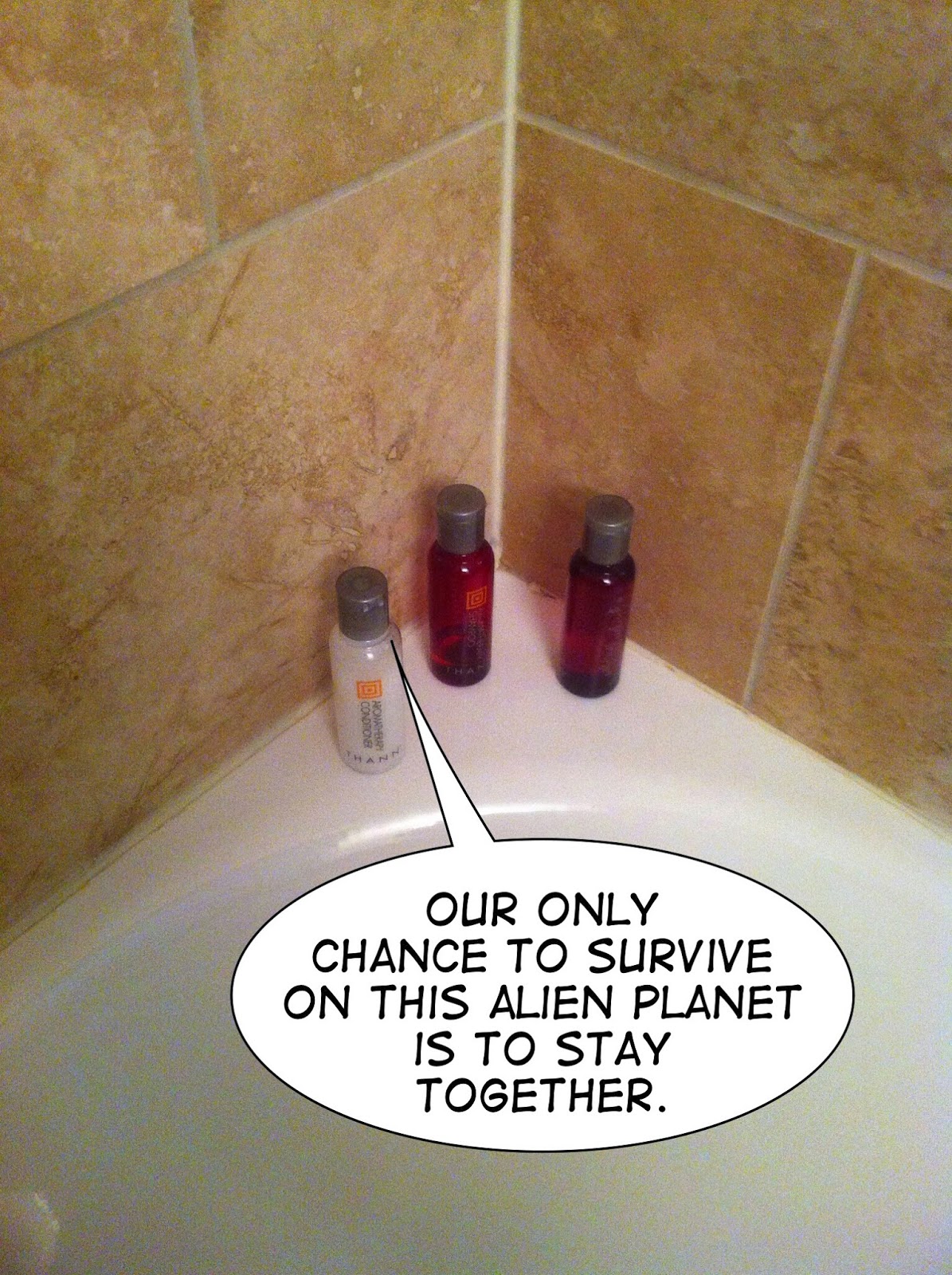 Incremental Catastrophe: Shower Awkward Comics #21: Alien Planet?