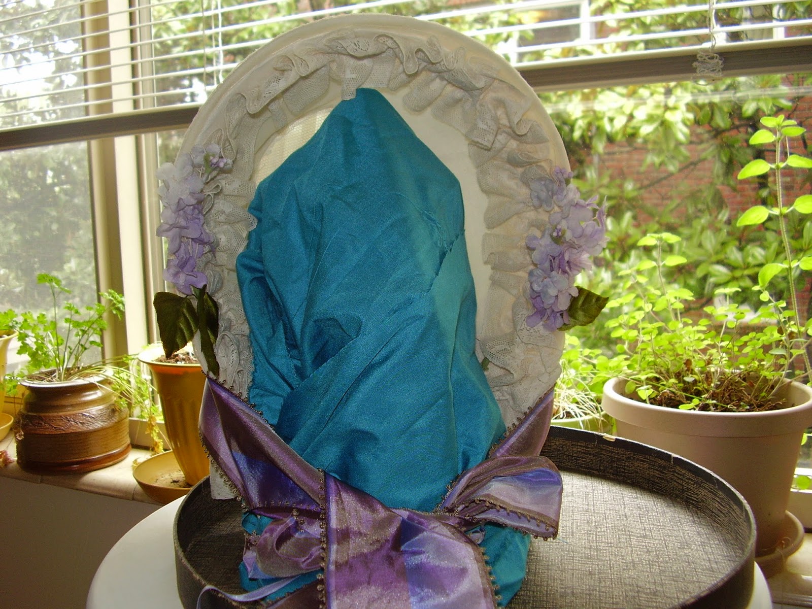 1855 Summer Bonnet and Pattern Review: Juliana Rose | Beth's Bobbins