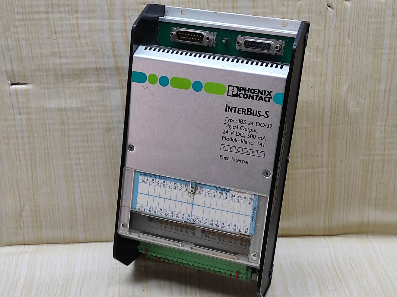 PHOENIX CONTACT INTERBUS-S IBS 24 DO/32 DIGTAL OUTPUT MODULE 24V DC 2784052