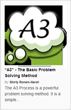 AgiloPedia: “A3” - The Basic Problem Solving Method