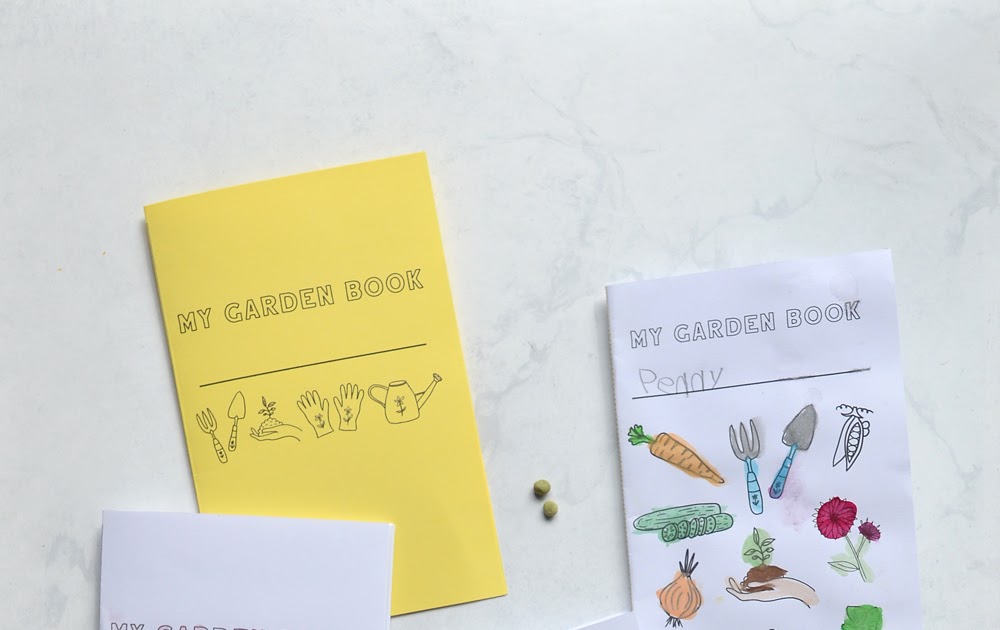 Printable Garden Book for Kids a Nature Journal - Sisters, What!