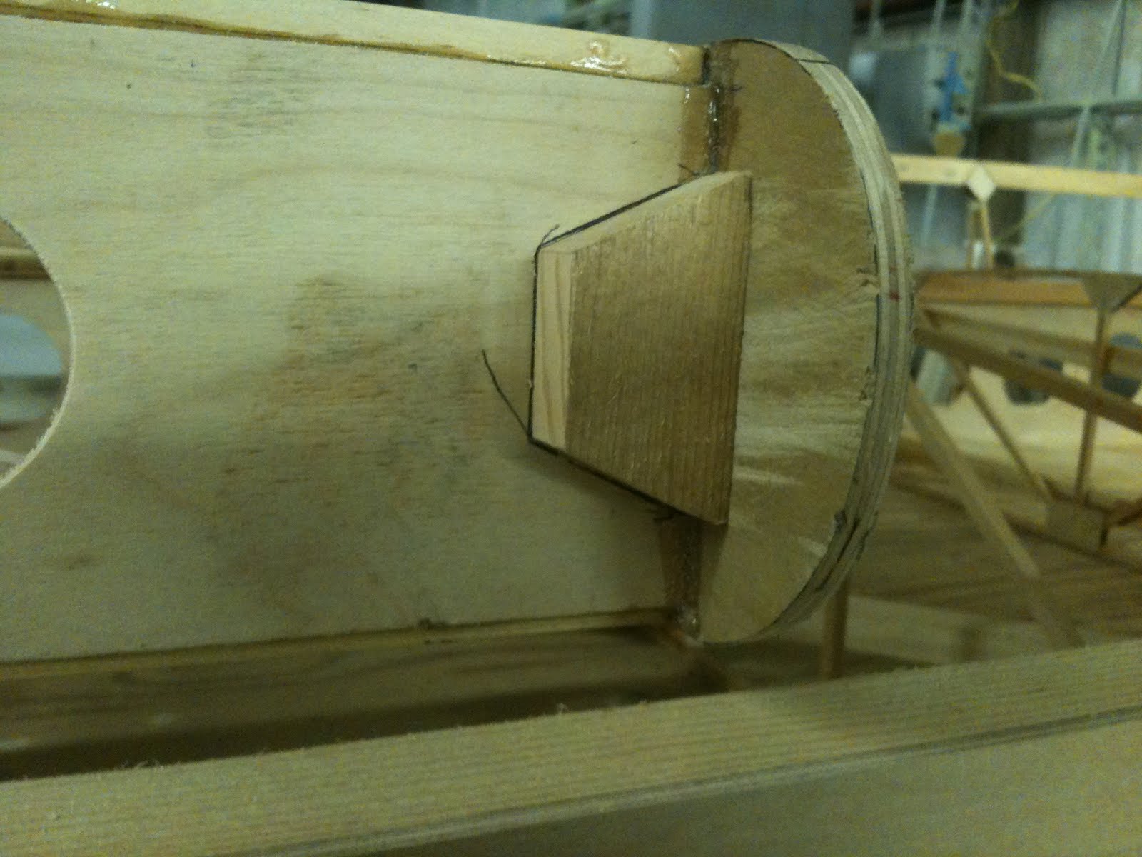 Legal Eagle Build: Hinge blocks and leading edge ribs