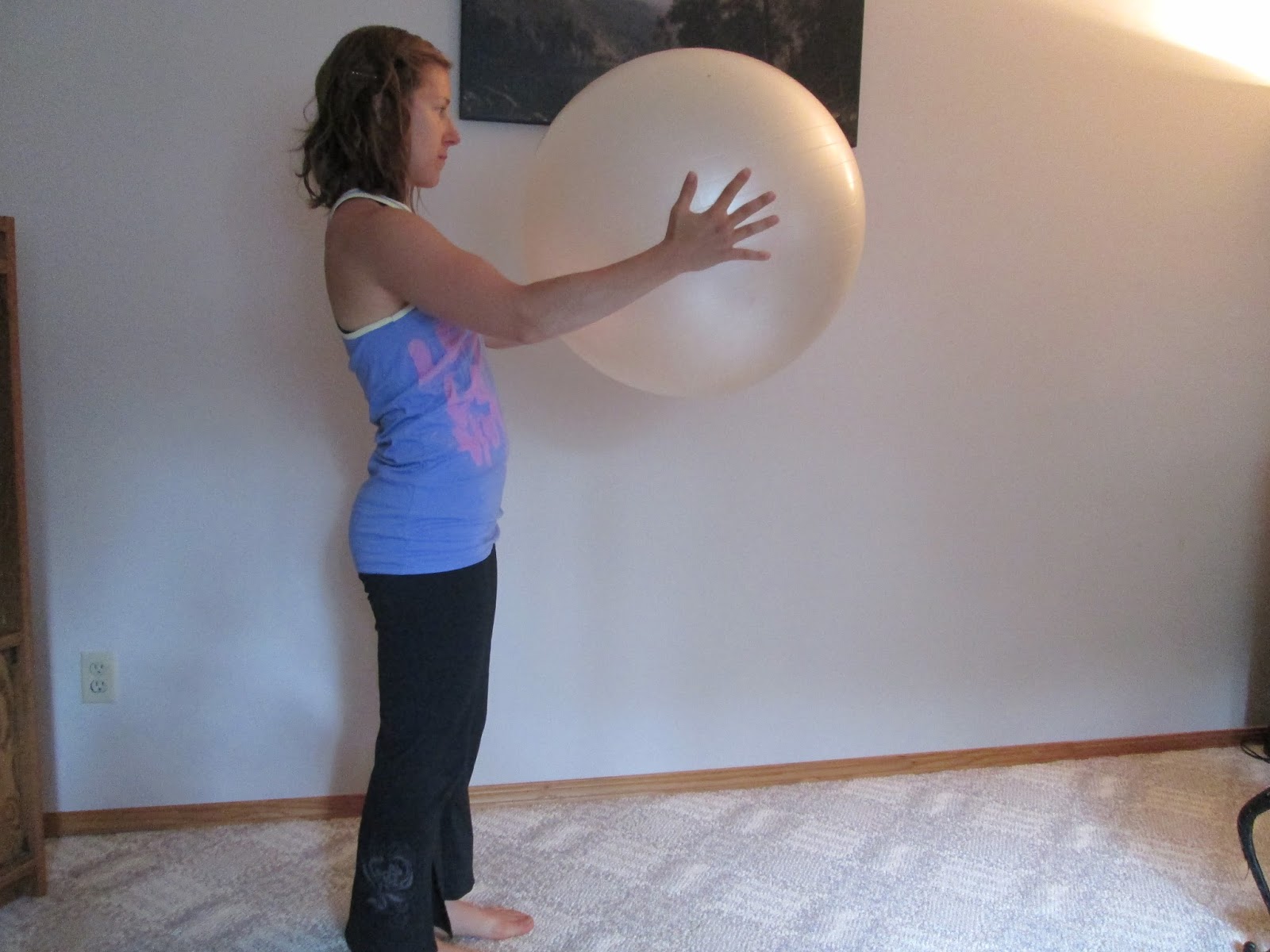 Your World: Healthy and Natural: Tabata Tuesday - Stability Ball Workout