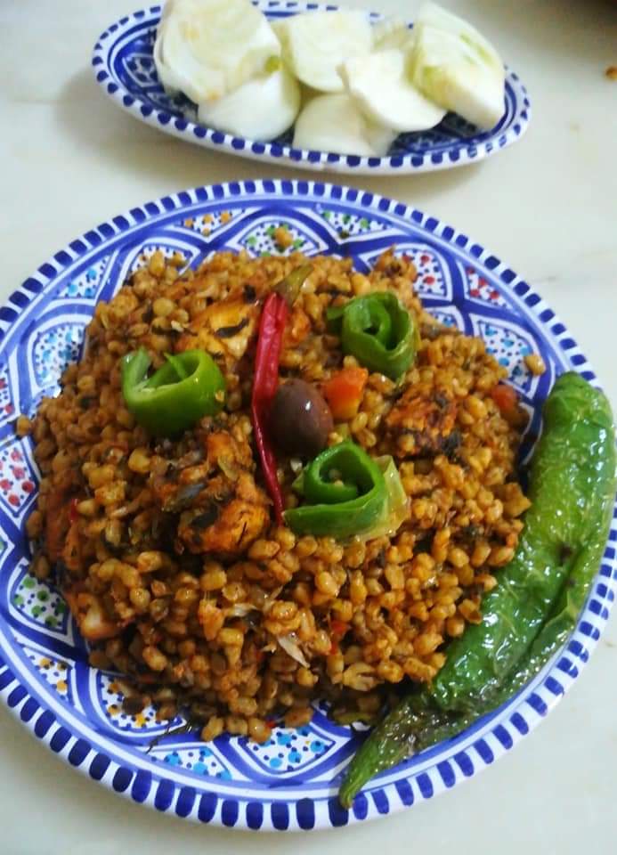 Borghol aux légumes à la vapeur