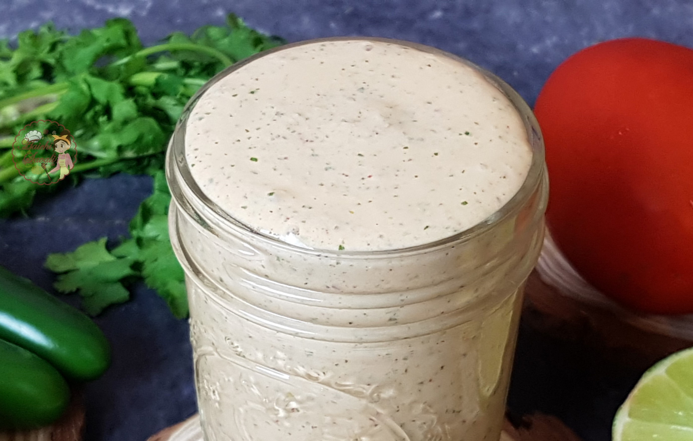 Taco Salad Dressing | 5 Minutes Tex-Mex Style Taco Salad Dressing ...