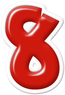 ® Gifs y Fondos Paz enla Tormenta ®: IMÁGENES DE NÚMEROS EN COLOR ROJO ...