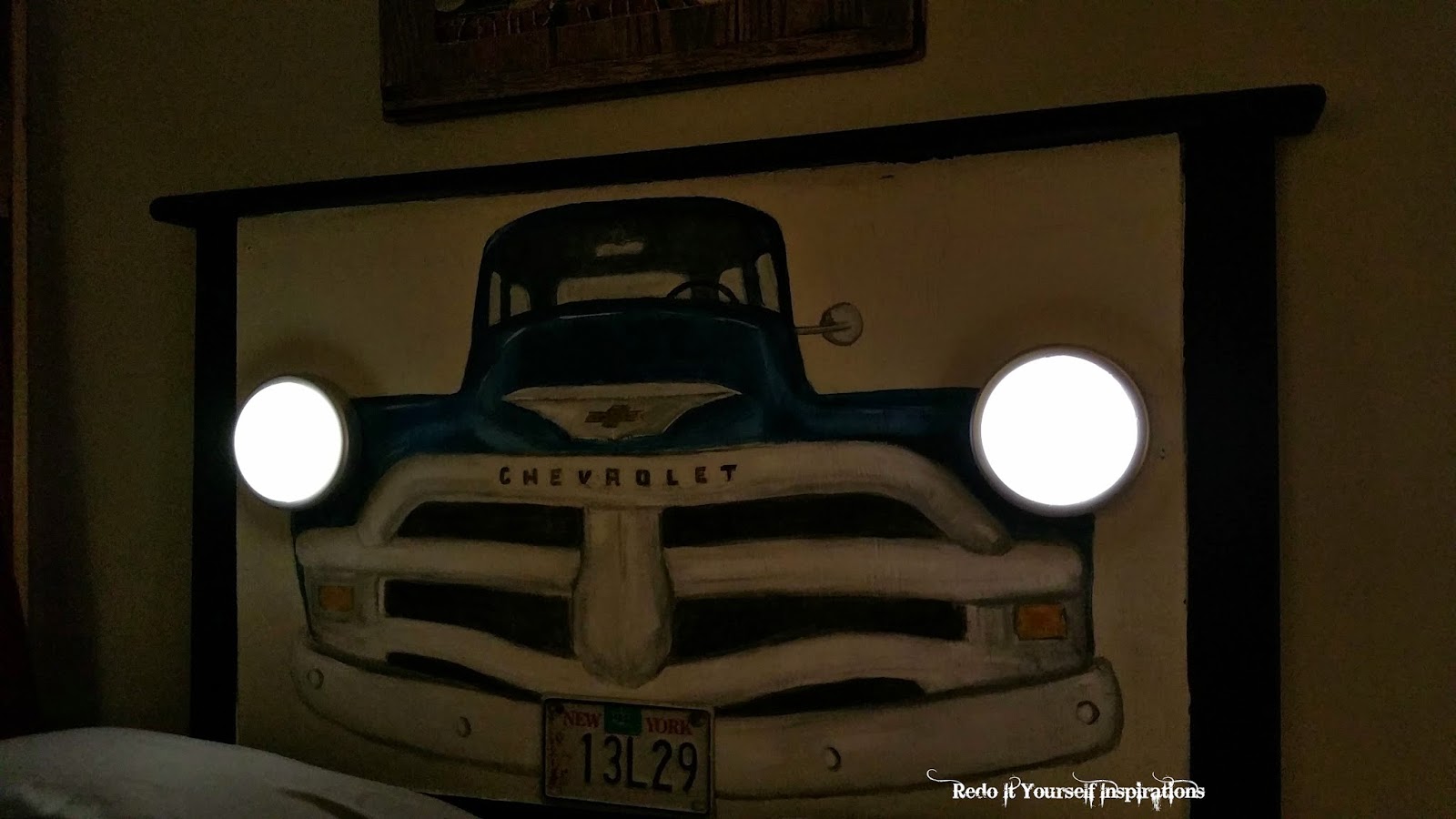 Truck Headboard with Lights | Redo It Yourself Inspirations : Truck ...