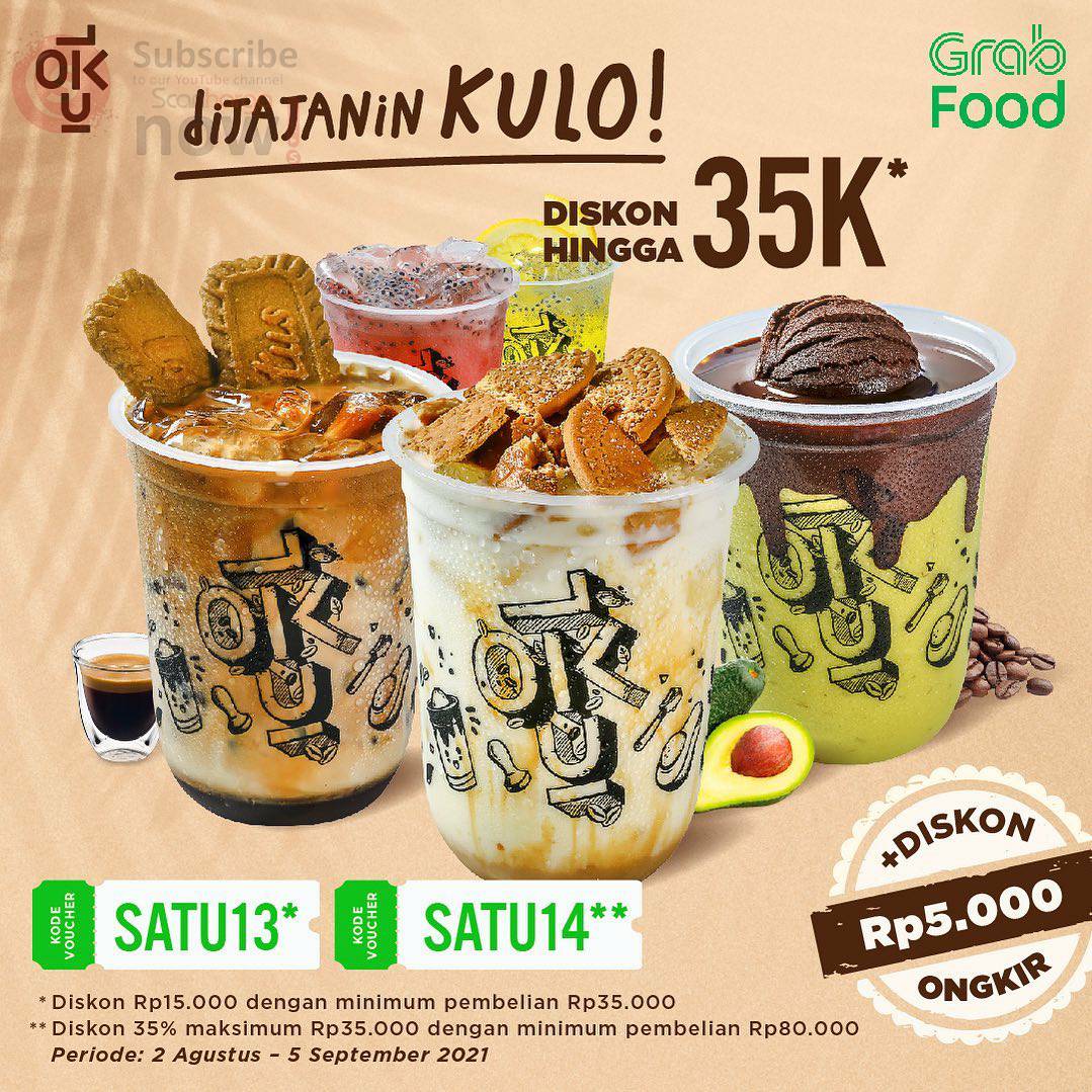 Kedai Kopi Kulo Promo Diskon hingga 35K via Grabfood | scanharga