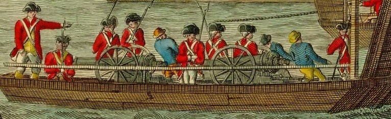 British Tars, 1740-1790: A View of Gravesend in Kent, 1780