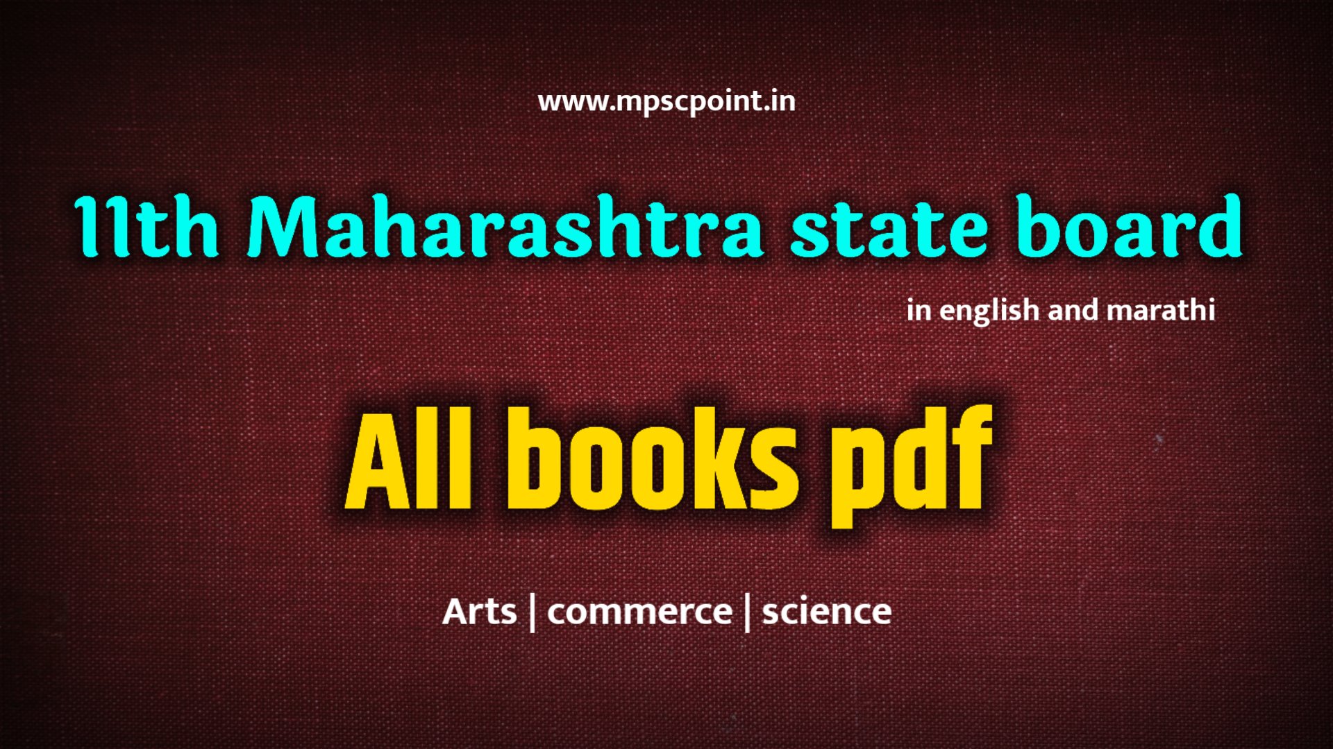 Ebalbharati Books Maharashtra State Board Textbooks For Classes 11 ebalbharati-books-maharashtra-state-board-textbooks-for-classes-11