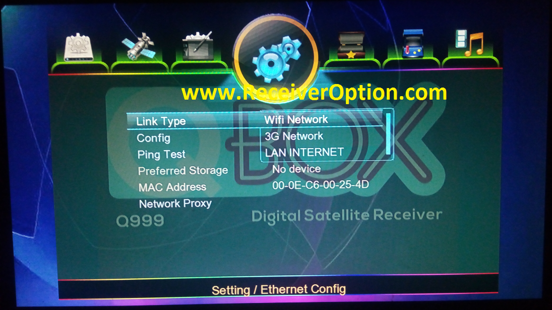 QBOX Q999 1507G 1G 8M NEW SOFTWARE WITH MR AUDIO & LIVE AUDIO OPTION ...