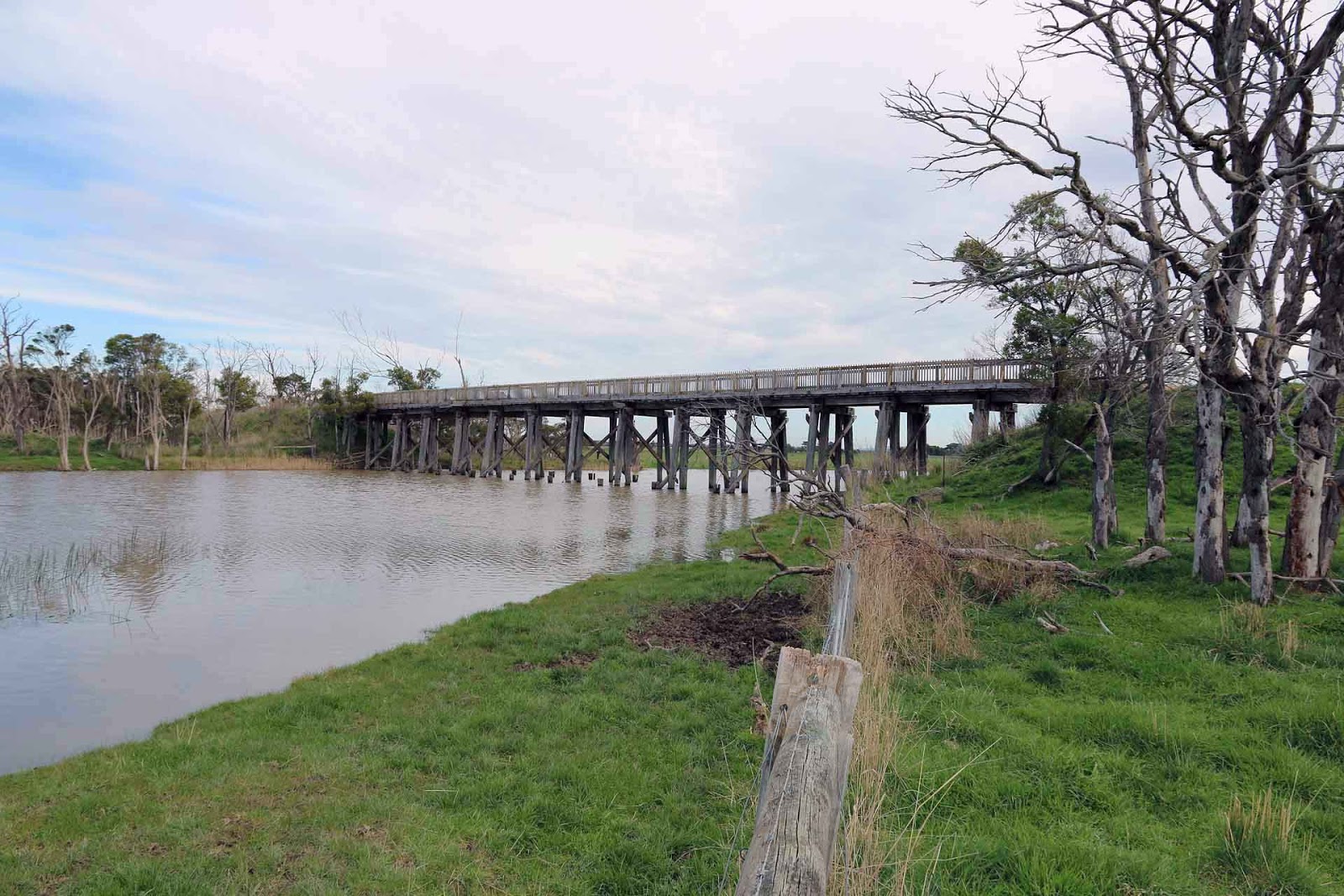 Abandoned But Not Forgotten: Maffra Line - Bridge Number 3 over a small ...