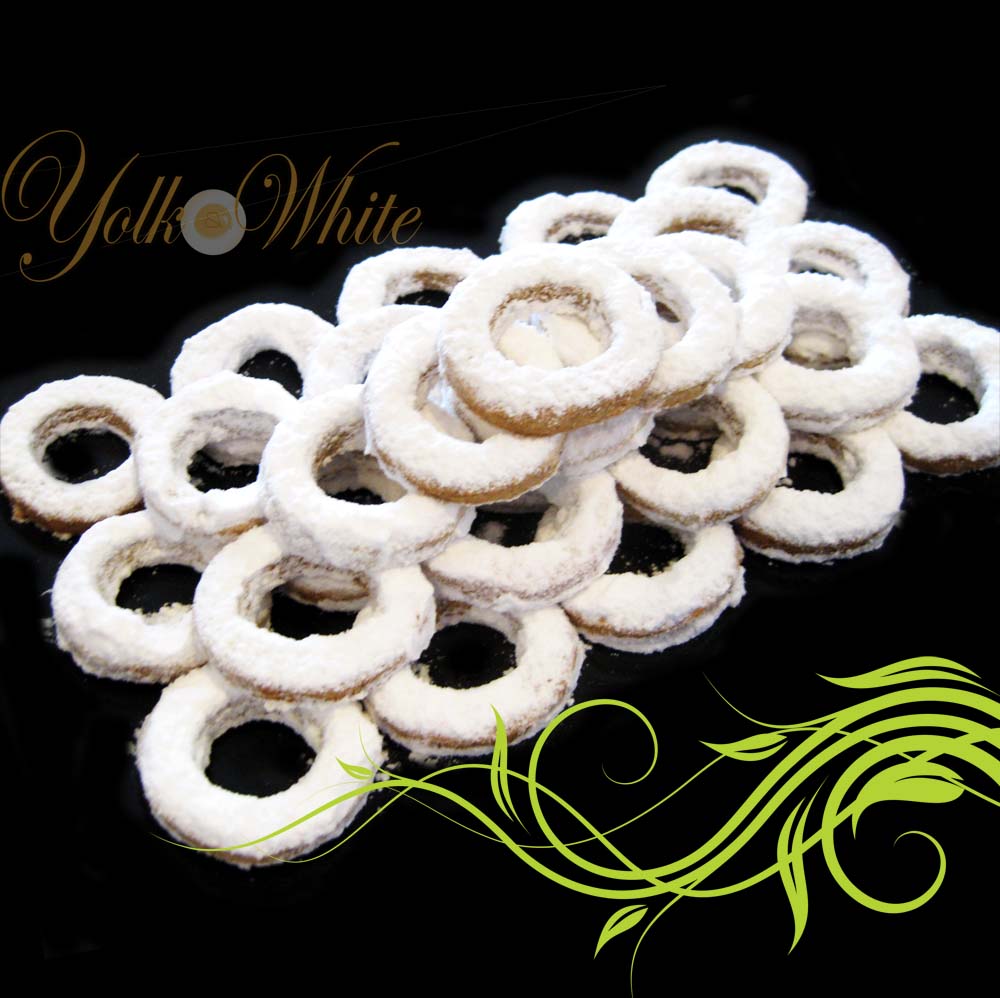 YOLK&WHITE: Vanilla Ring Cookie