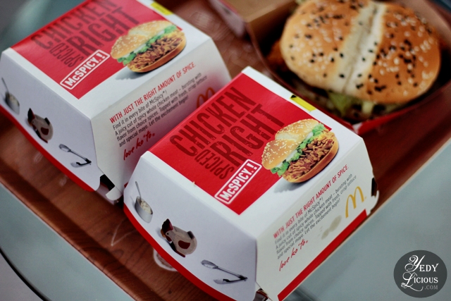 McDonald's McSpicy is Back with the New Garlic Parmesan McSpicy # ...