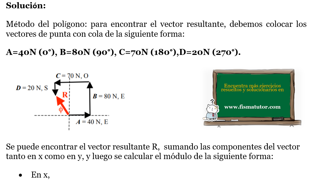 30. Cuatro cuerdas, las cuales forman ángulos rectos entre sí, tiran de ...