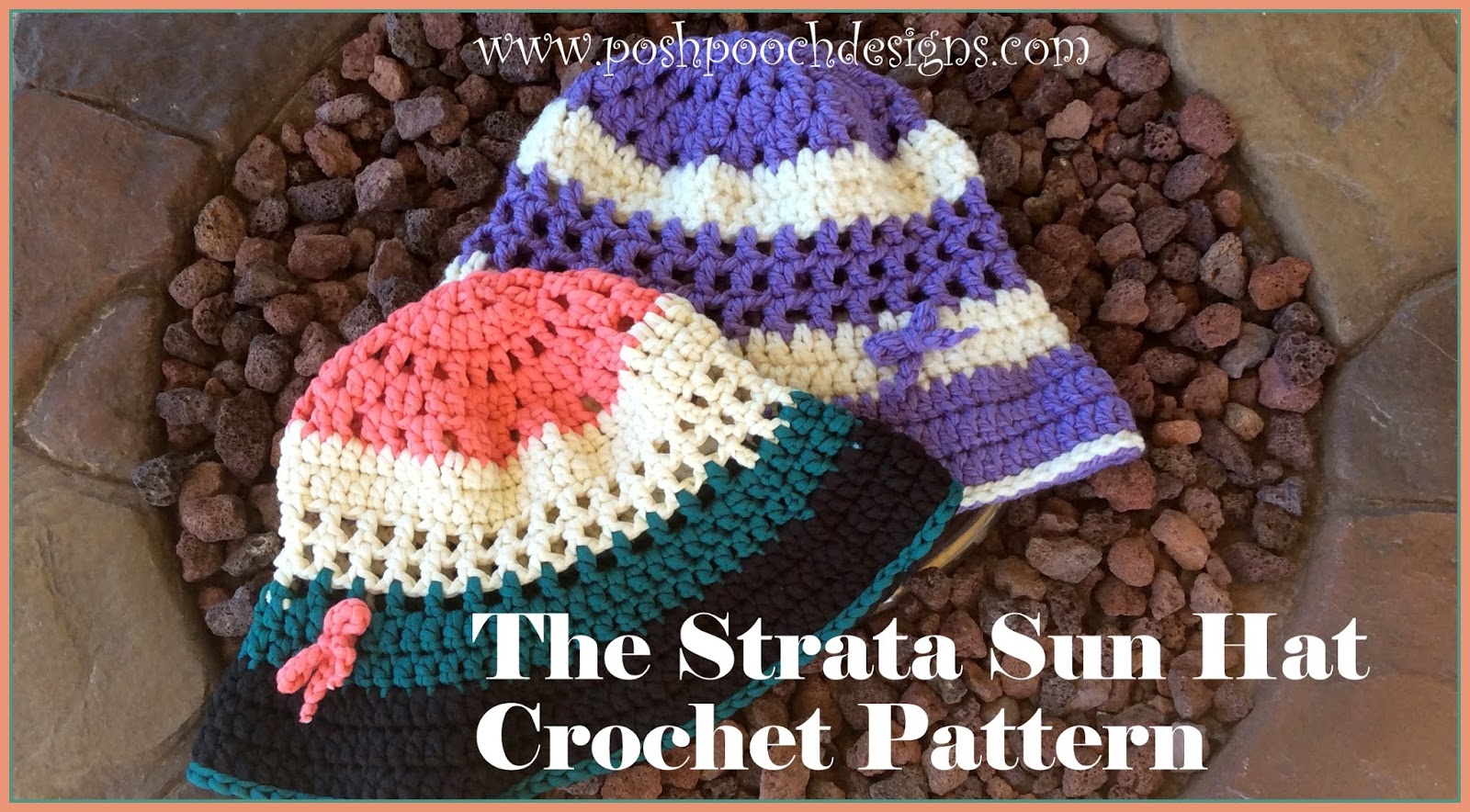 Posh Pooch Designs : Summer Hats Free Crochet Pattern Collection | Posh ...