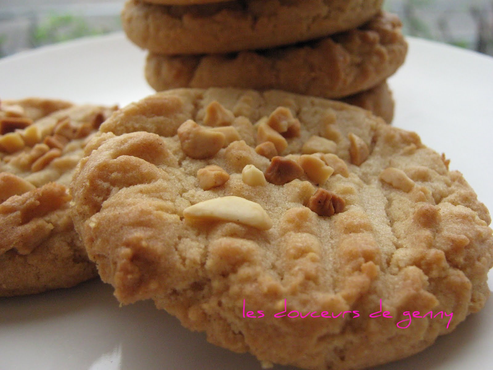 Les douceurs de genny: BISCUITS AU BEURRE D'ARACHIDE