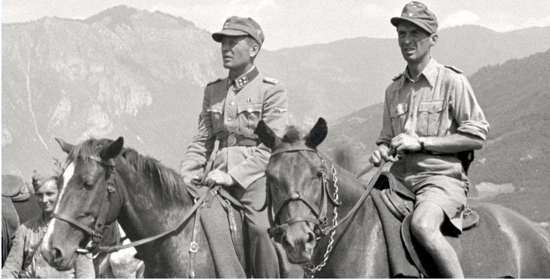 Men of Wehrmacht: Mounted SS Skanderberg Medical Officer during ...