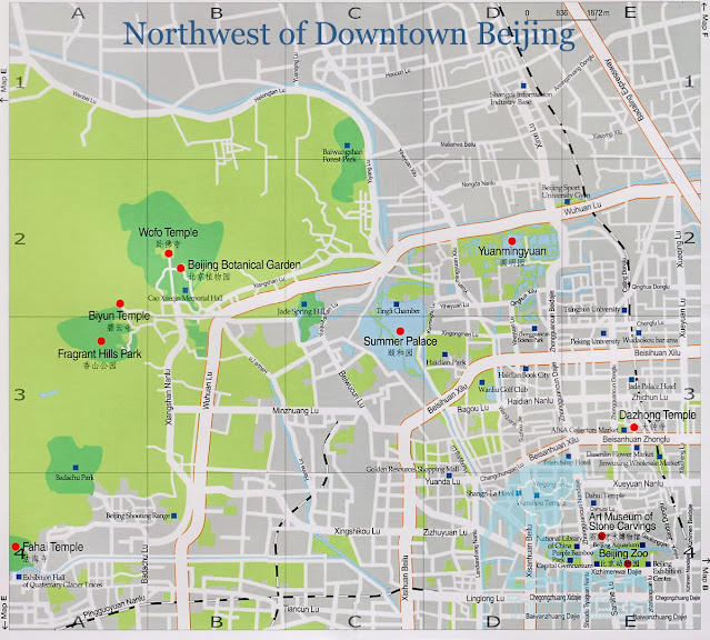 Mapas y planos de Pekín - Conmimochilacuestas