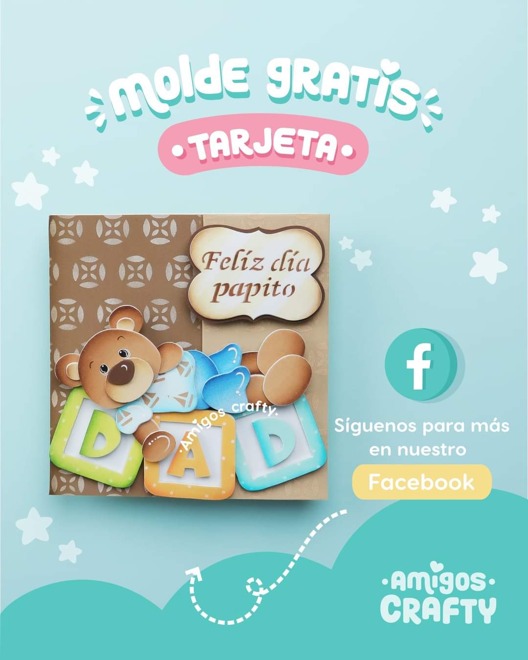 Quadro feliz dia: Molde grátis - Ver e Fazer