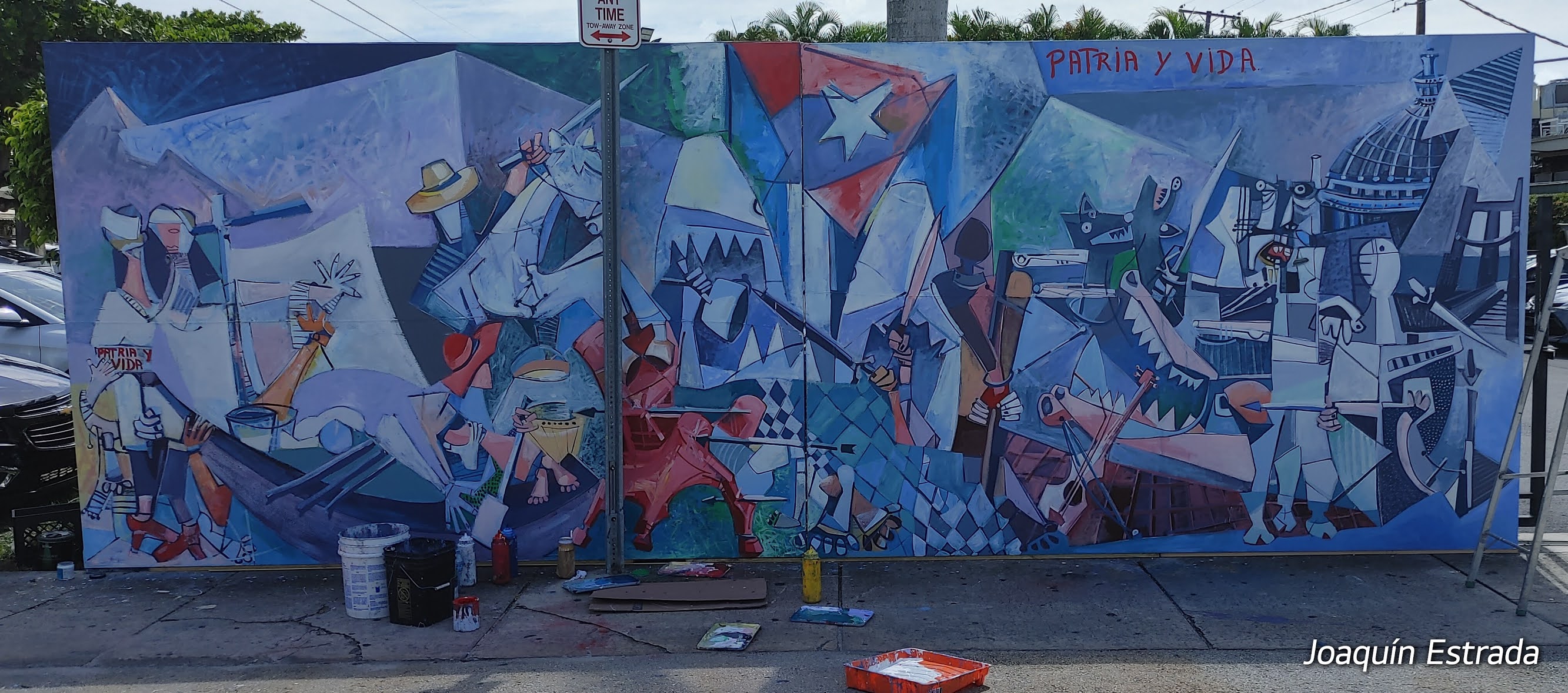 Gaspar, El Lugareño: Roberto Márquez, artista mexicano, está realizando ...