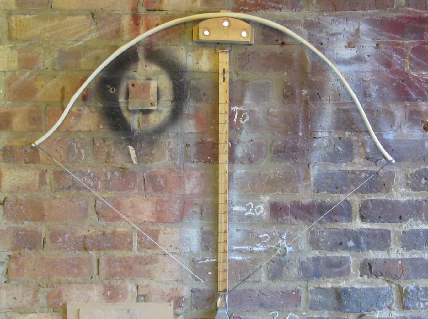 Bowyer's Diary: Yew Sapwood Bow Full Draw... and a bit more!