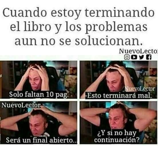 Memes para los amantes de los libros