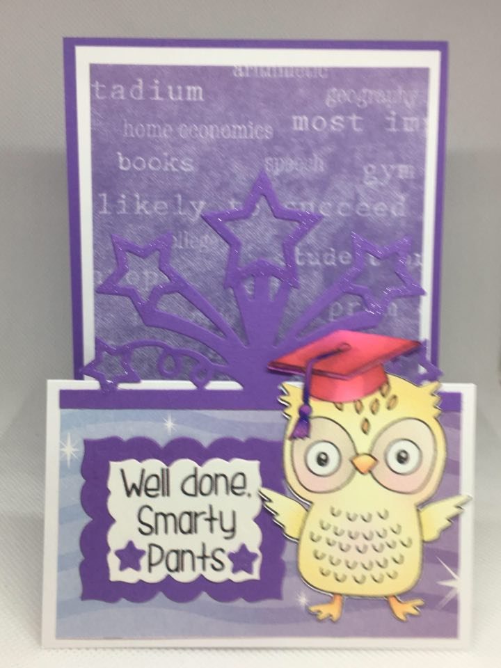 Eva's Scraps N' Cards: Smarty Pants Grad Card