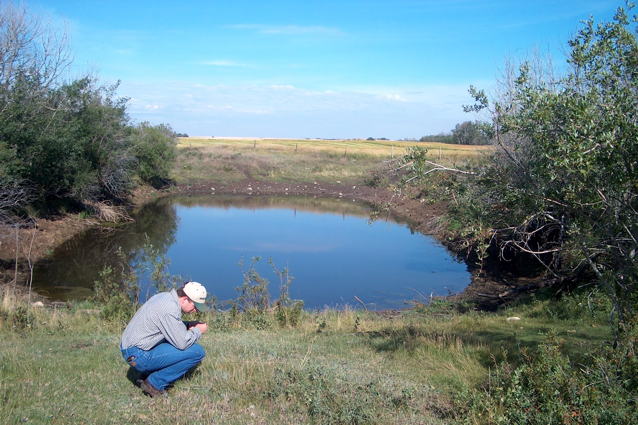 The Blog Fodder: Remembering the Farm: Water, Wells and Dugouts