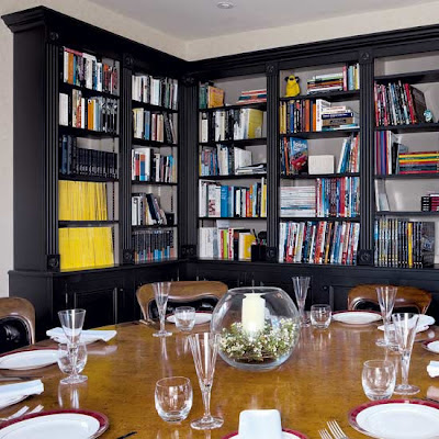 Victoria Dreste Designs: Library Dining Rooms