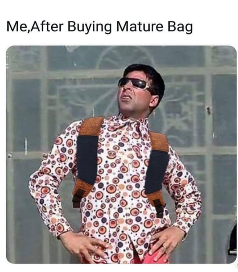 Mature Bag Meme | Part-1|viral video meme| mature bag video origin ...