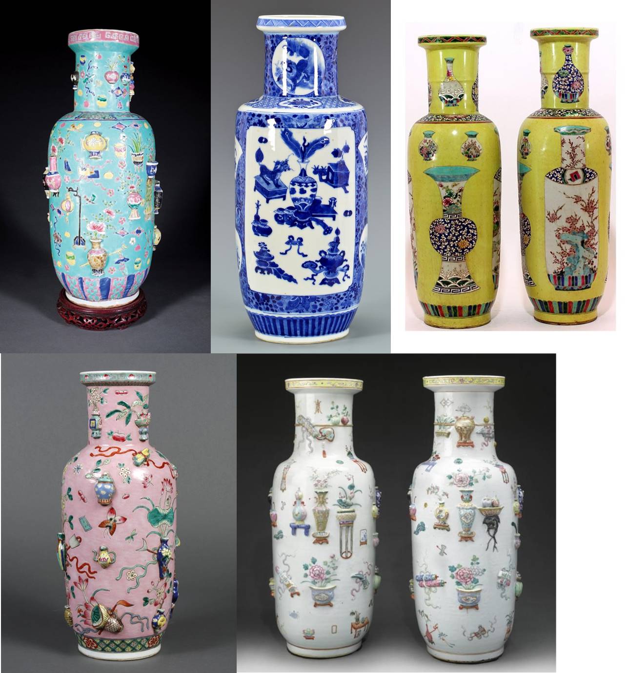 Beadiste: Puzzling Evidence - Pink Cloisonne and the Chinese Eight ...